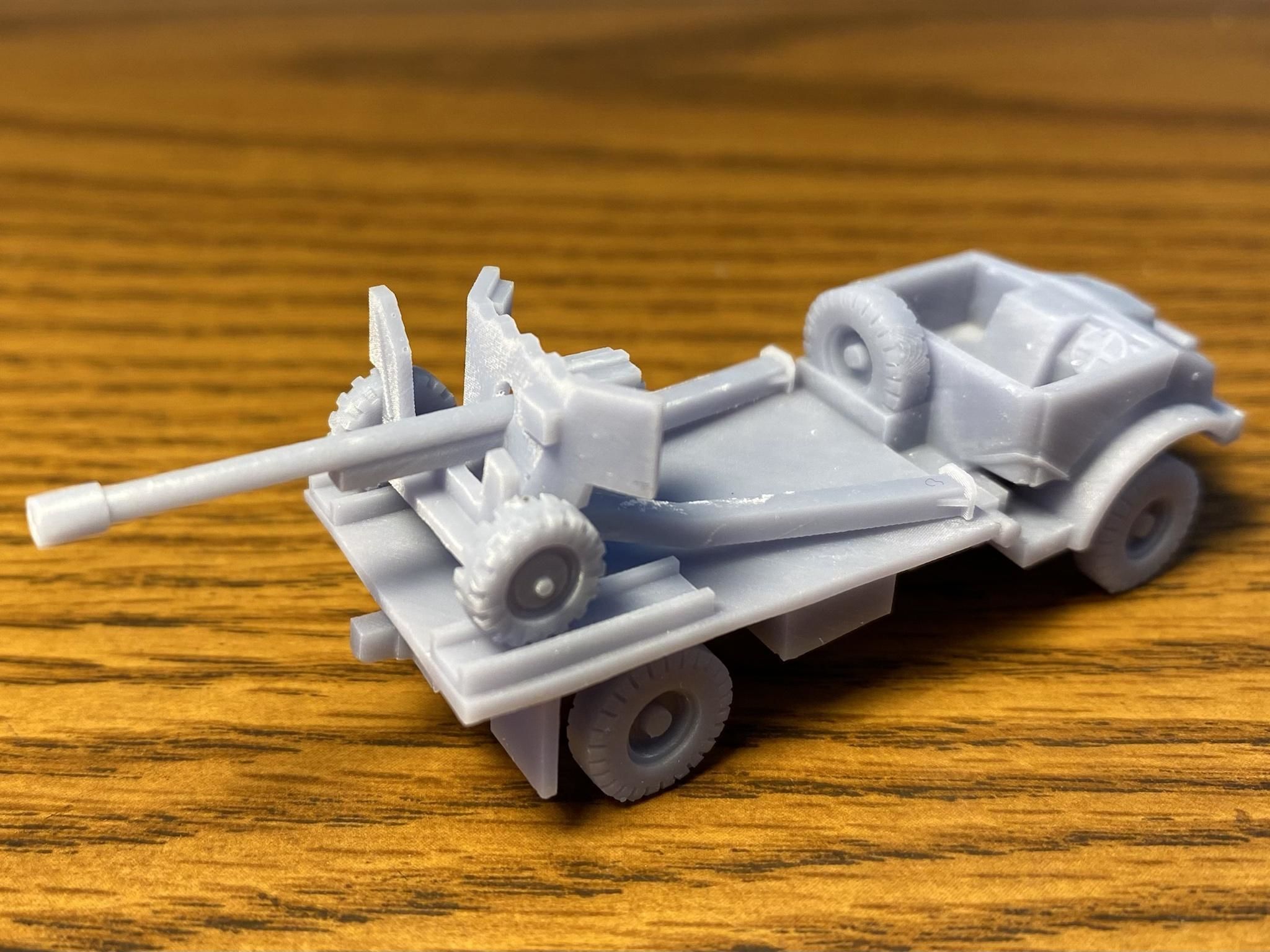 6 pdr portee free 3D model 3D printable | CGTrader