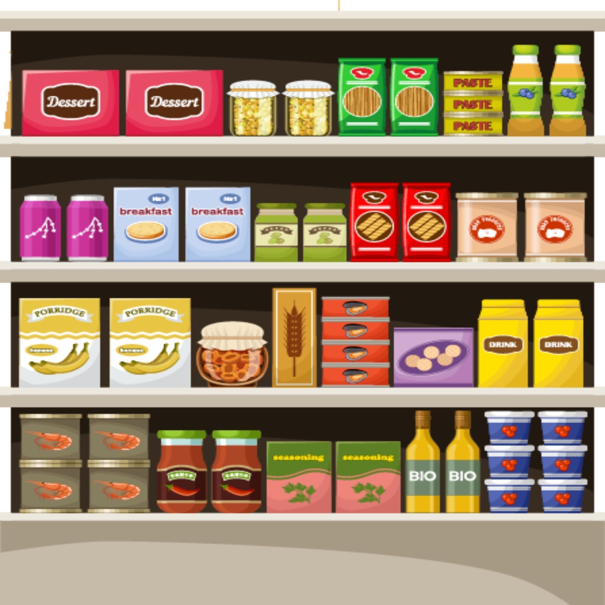 market shelf 2 free 3D model | CGTrader