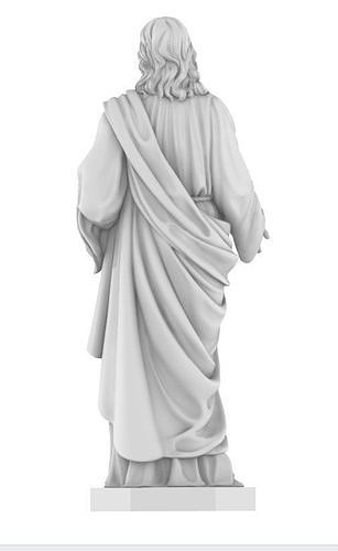 Statue of Jesus 3D model 3D printable | CGTrader