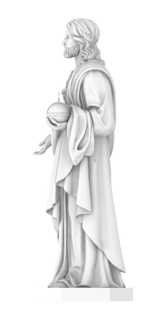 Statue of Jesus 3D model 3D printable | CGTrader