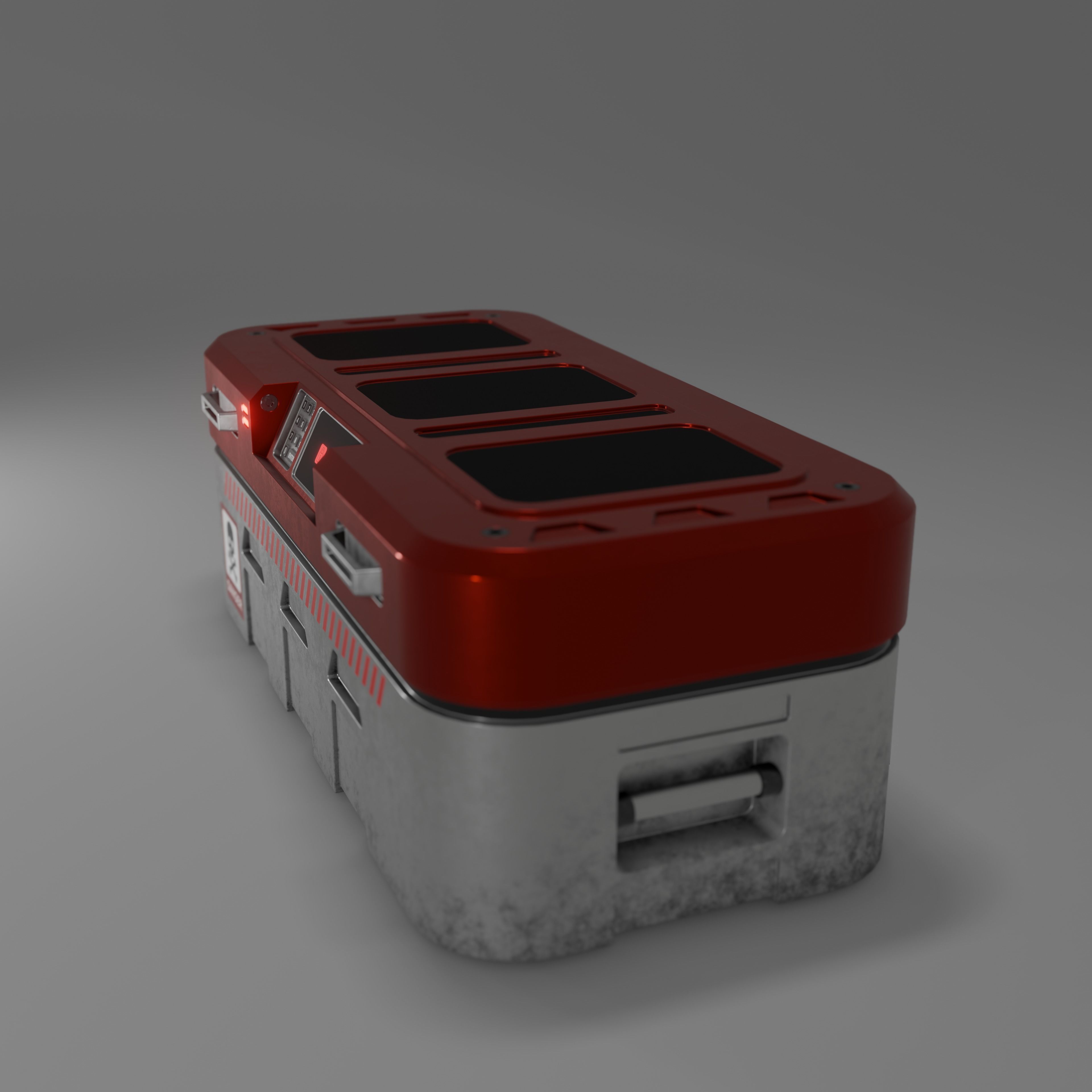 Secured Case 3D model | CGTrader