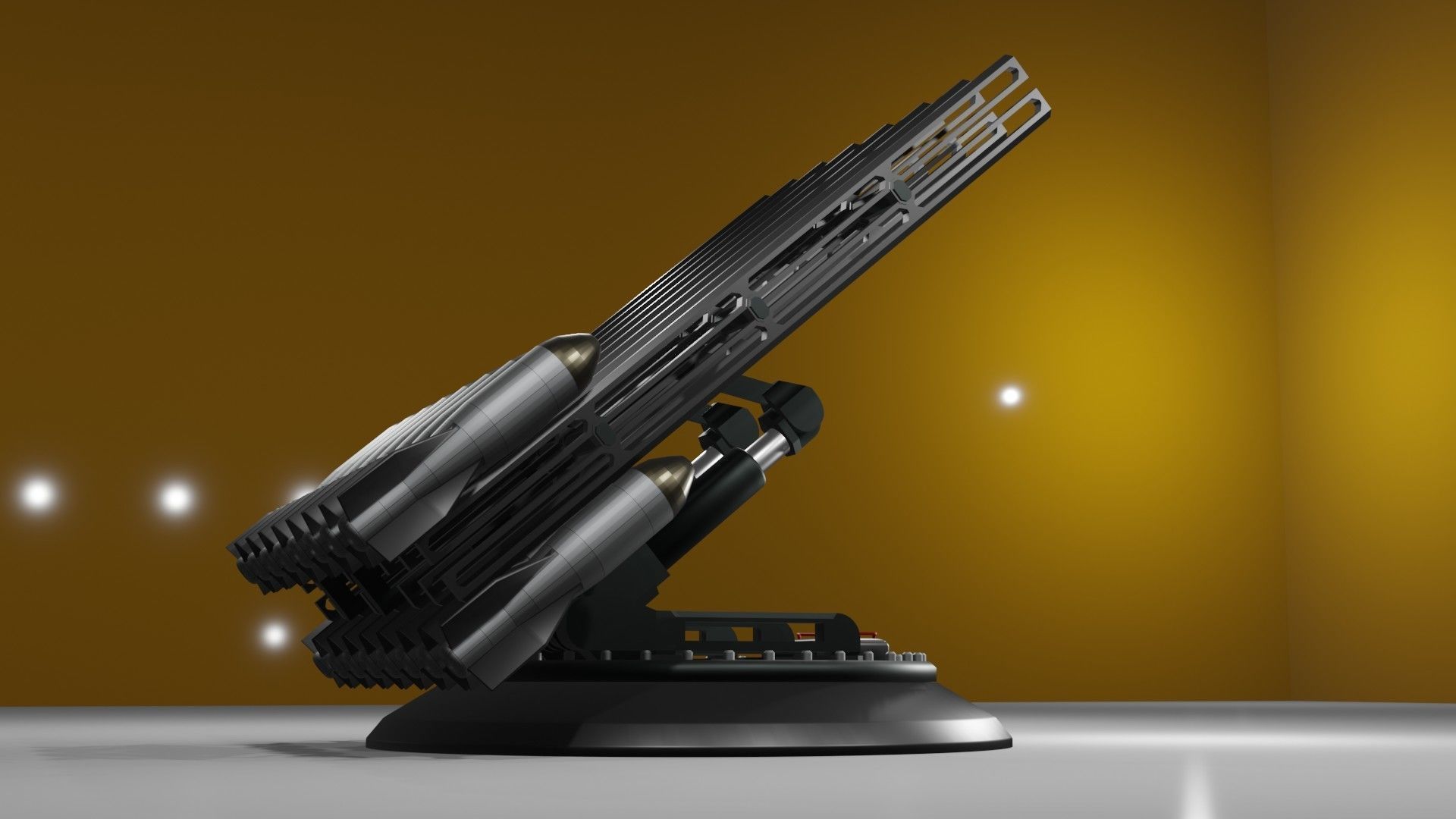 Launcher 3D model | CGTrader