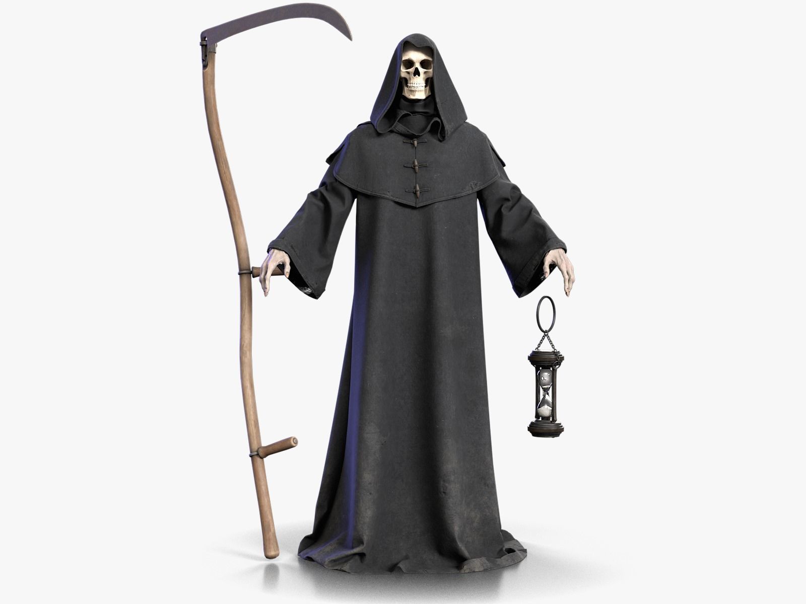 3D model Grim reaper VR / AR / low-poly | CGTrader