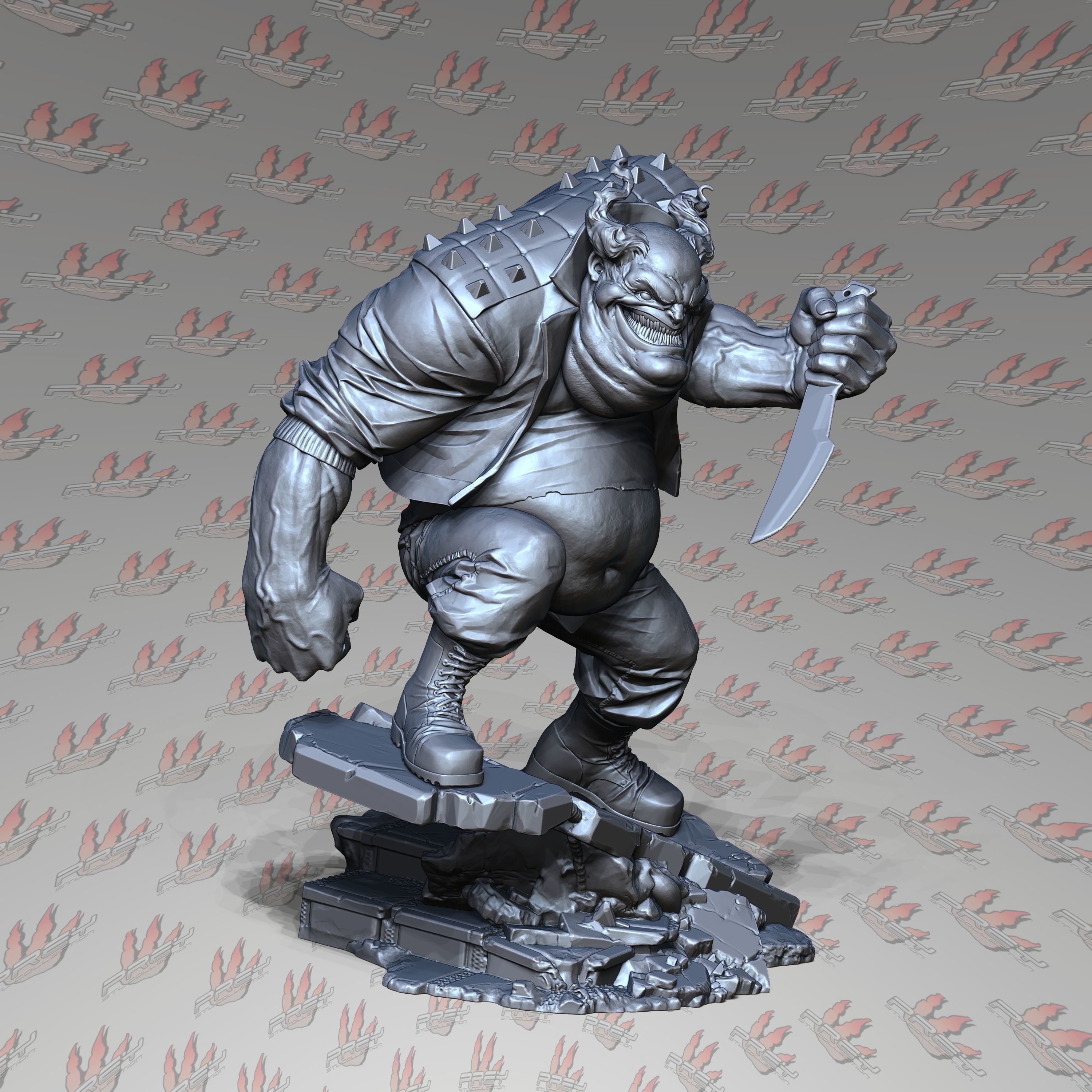 Hell Clown 1-10 3D model 3D printable | CGTrader