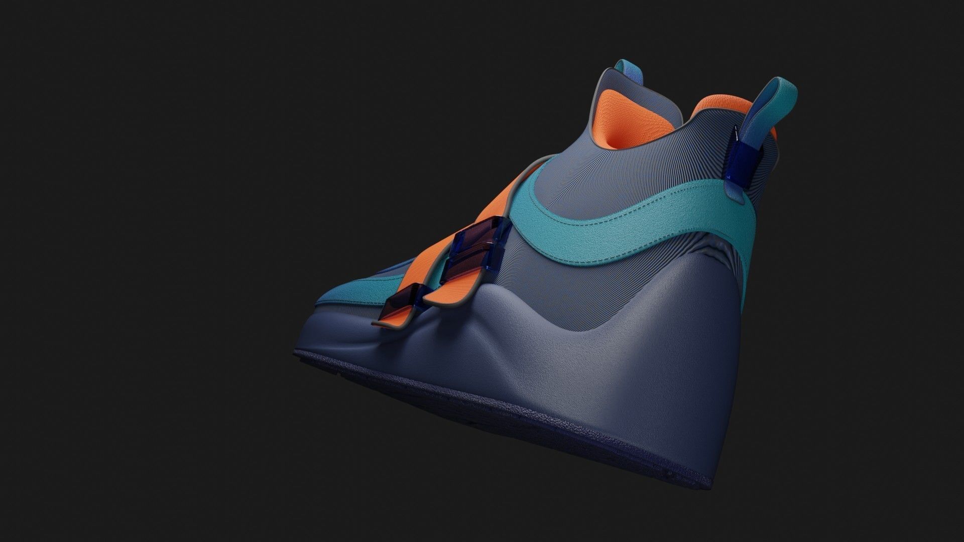 concept shoe 3D model | CGTrader