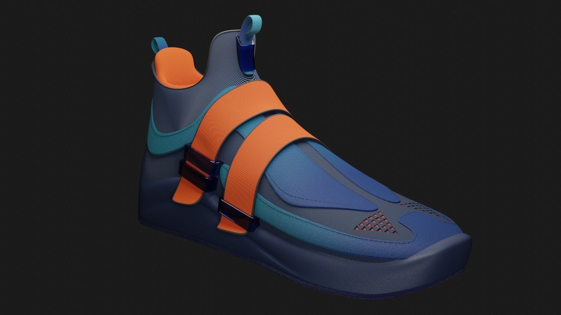 concept shoe 3D model | CGTrader
