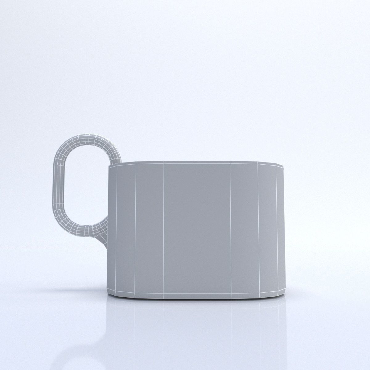 modern cup design 3D model | CGTrader