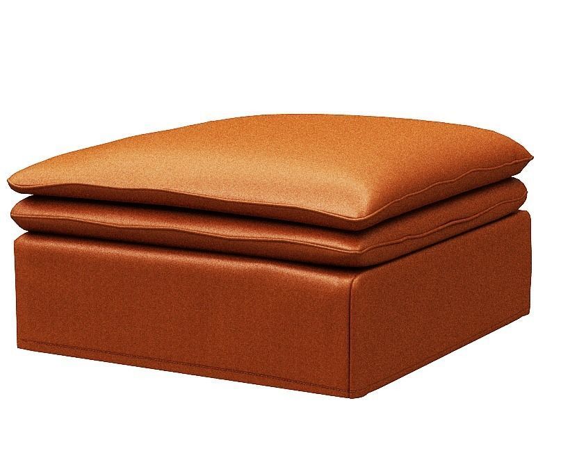 3D model sofa without backrest VR / AR / low-poly | CGTrader