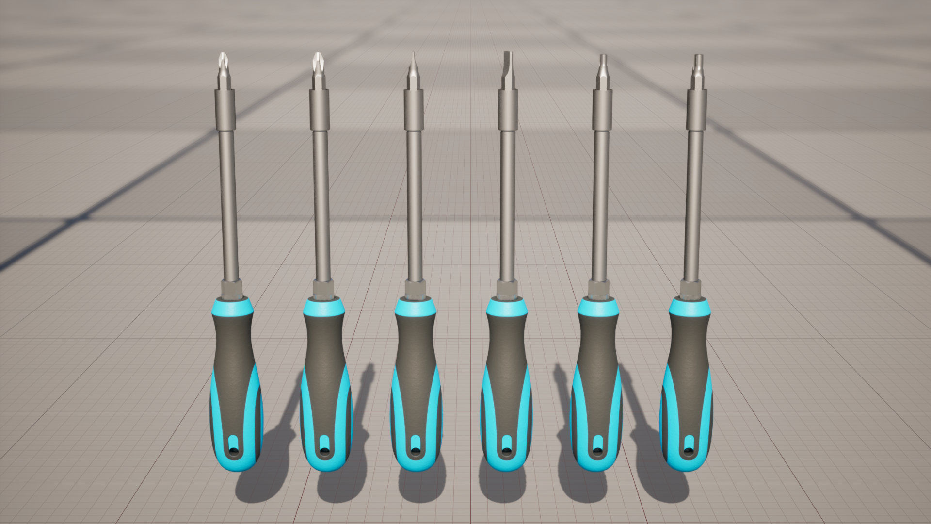 Ultimate Screwdriver Set 3D model | CGTrader