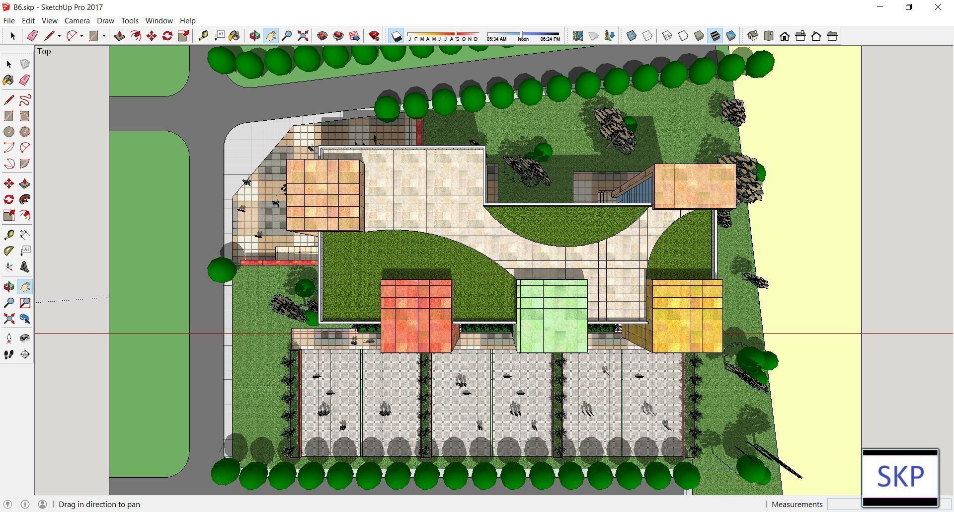 Sketchup Kindergarten B6 3D model | CGTrader