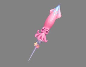 Low-poly Squid 3D Models | CGTrader