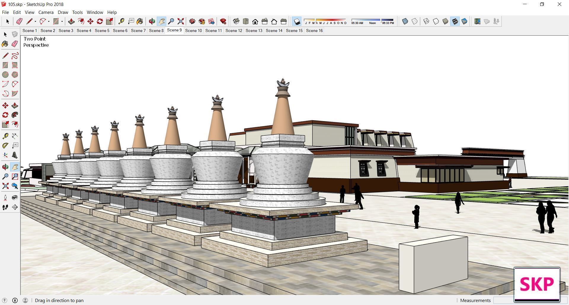 Sketchup Museum 105 3D model | CGTrader