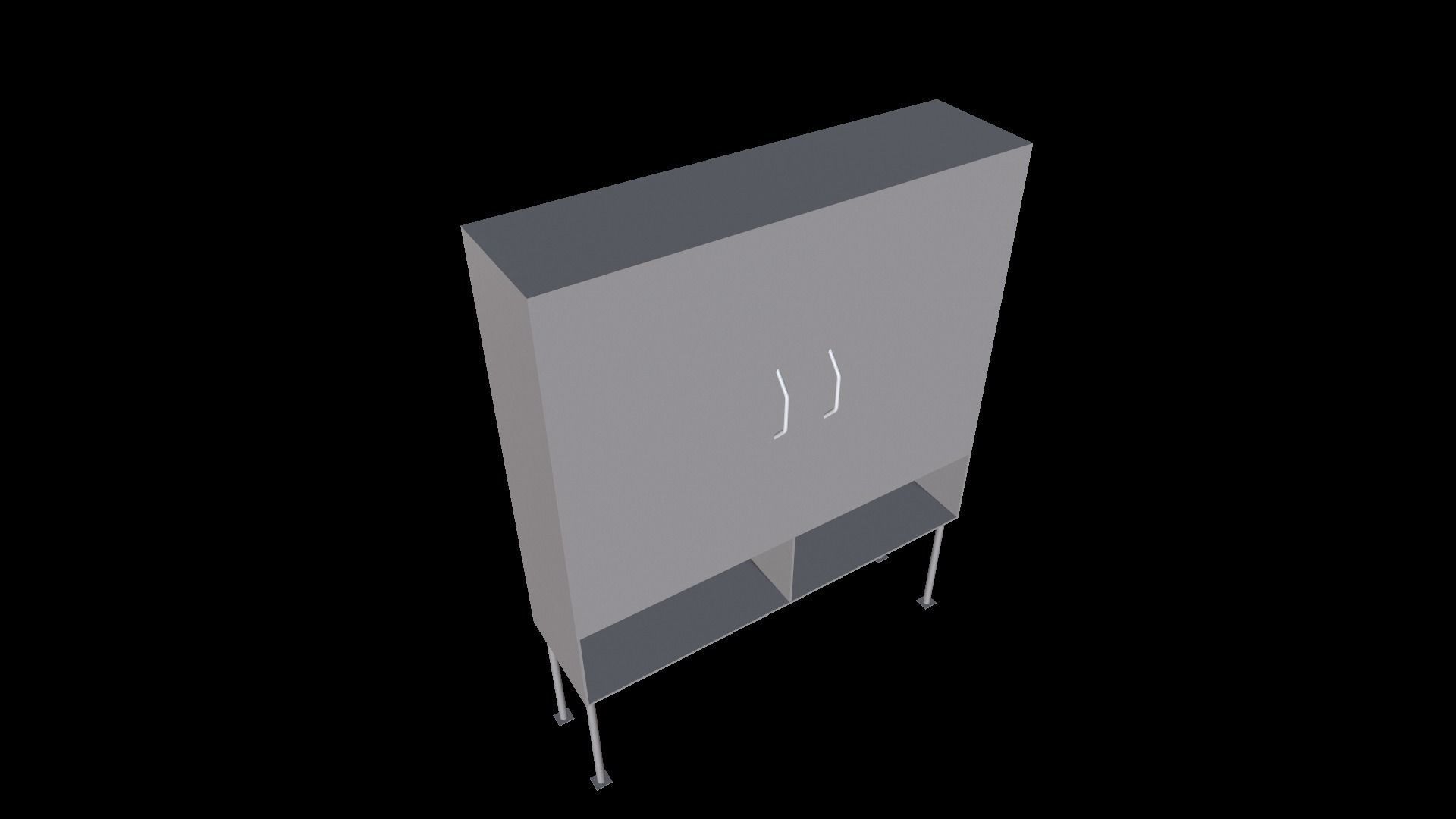 3D model Grey Panel VR / AR / low-poly | CGTrader