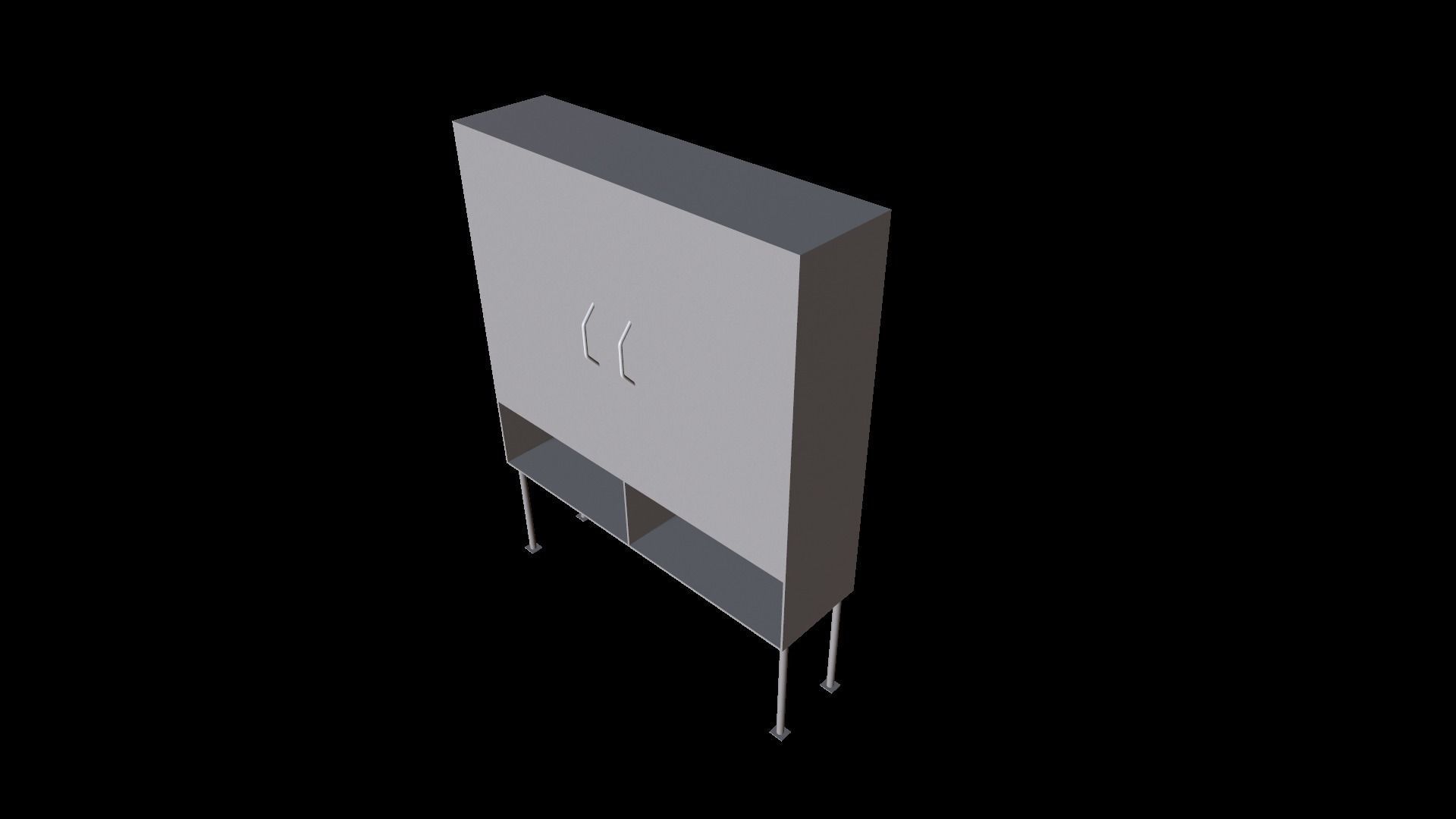 3D model Grey Panel VR / AR / low-poly | CGTrader