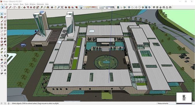 Sketchup Museum 139 3D model | CGTrader