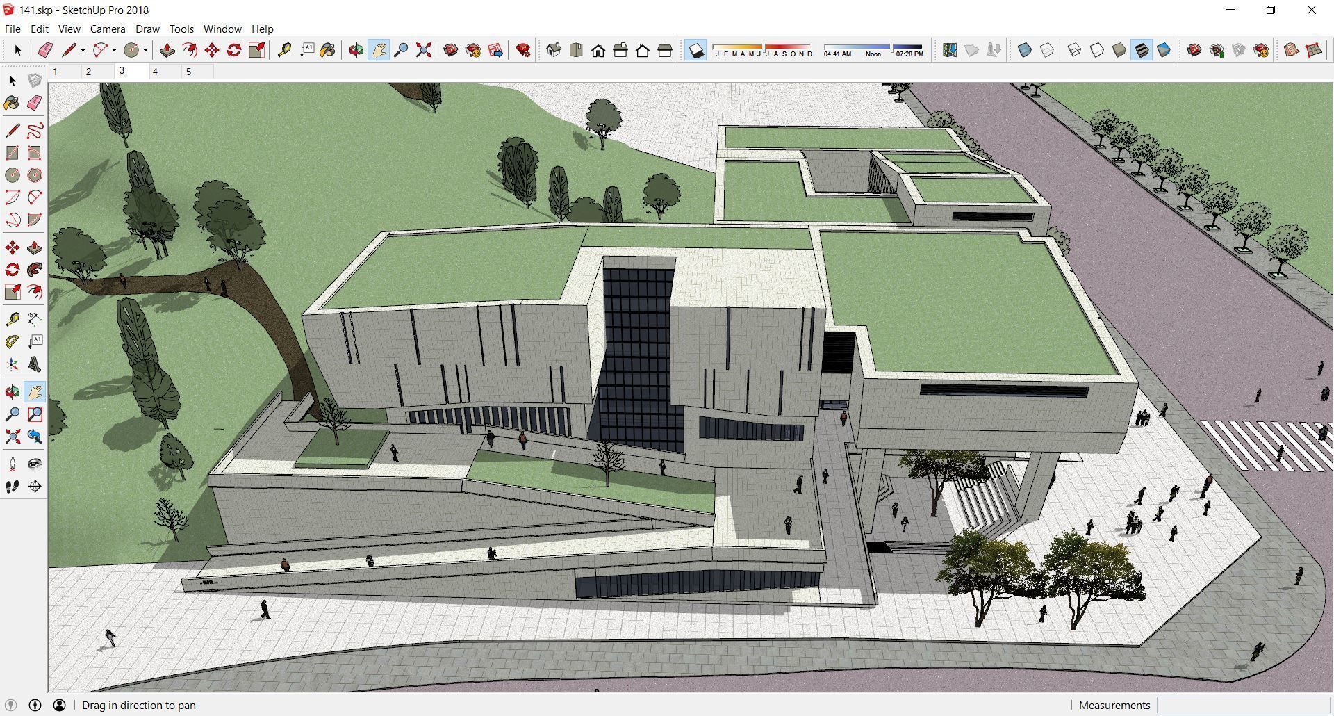 Sketchup Museum 141 3D model | CGTrader