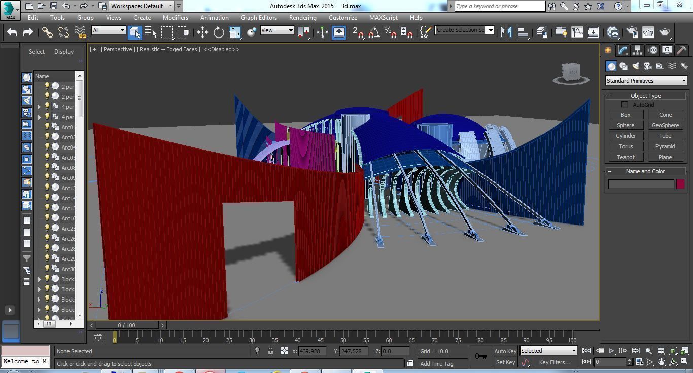 Sketchup Museum X1 skp 3dmax 3dcad 3D model | CGTrader