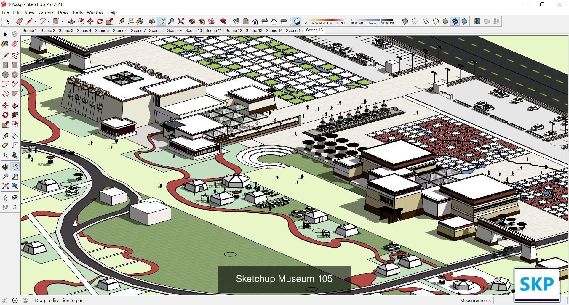 Collection 28 Sketchup Museum and cultural models | CGTrader