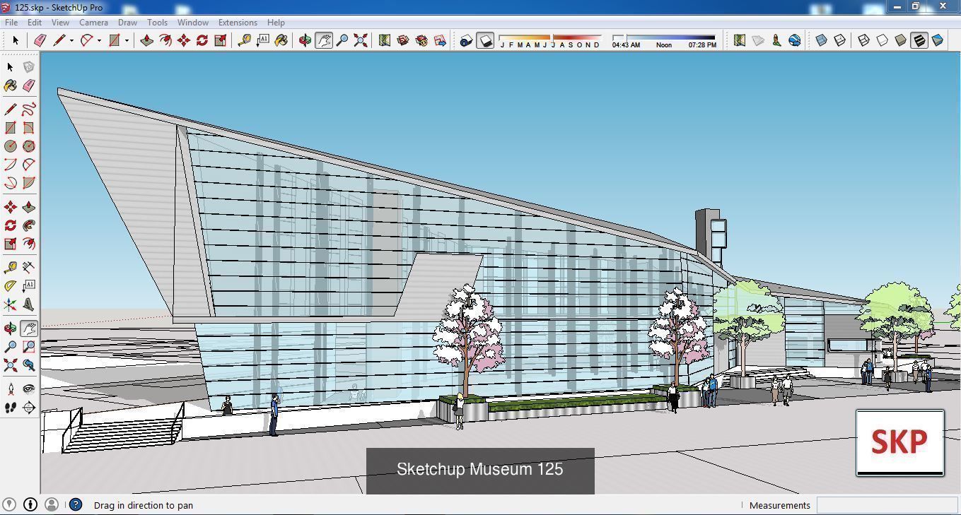 Collection 28 Sketchup Museum and cultural models | CGTrader