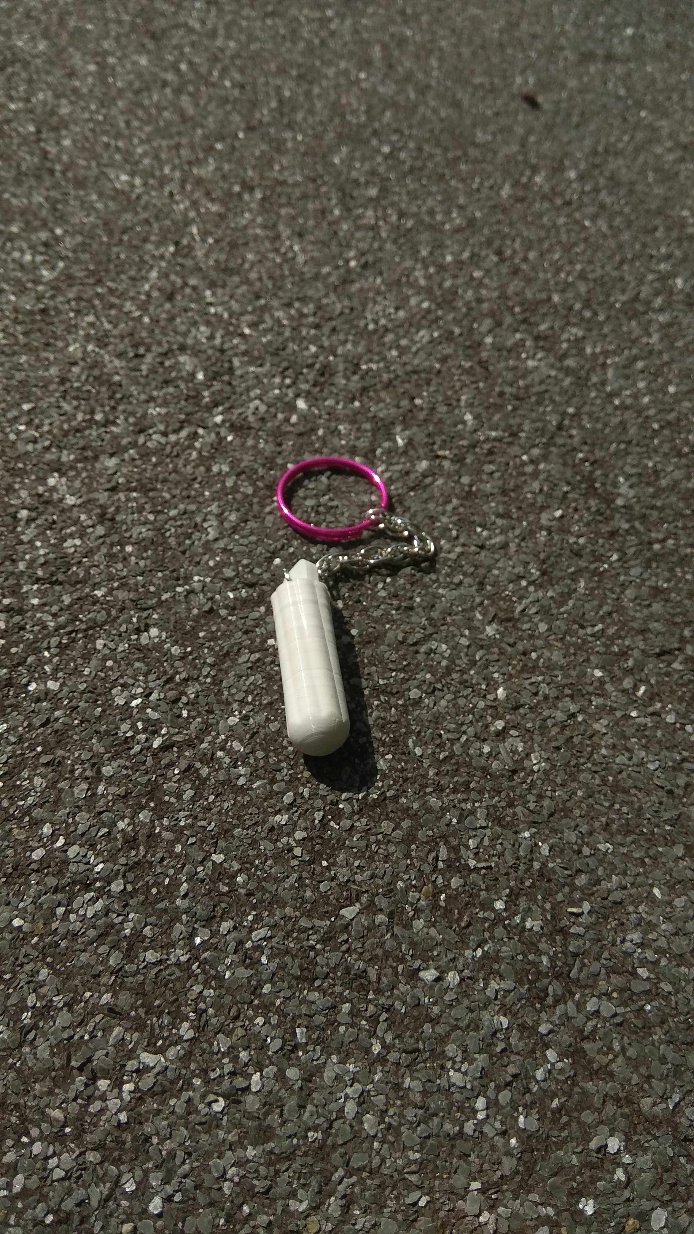 Keychain tampon model 3d print file stl files 3D model 3D printable ...