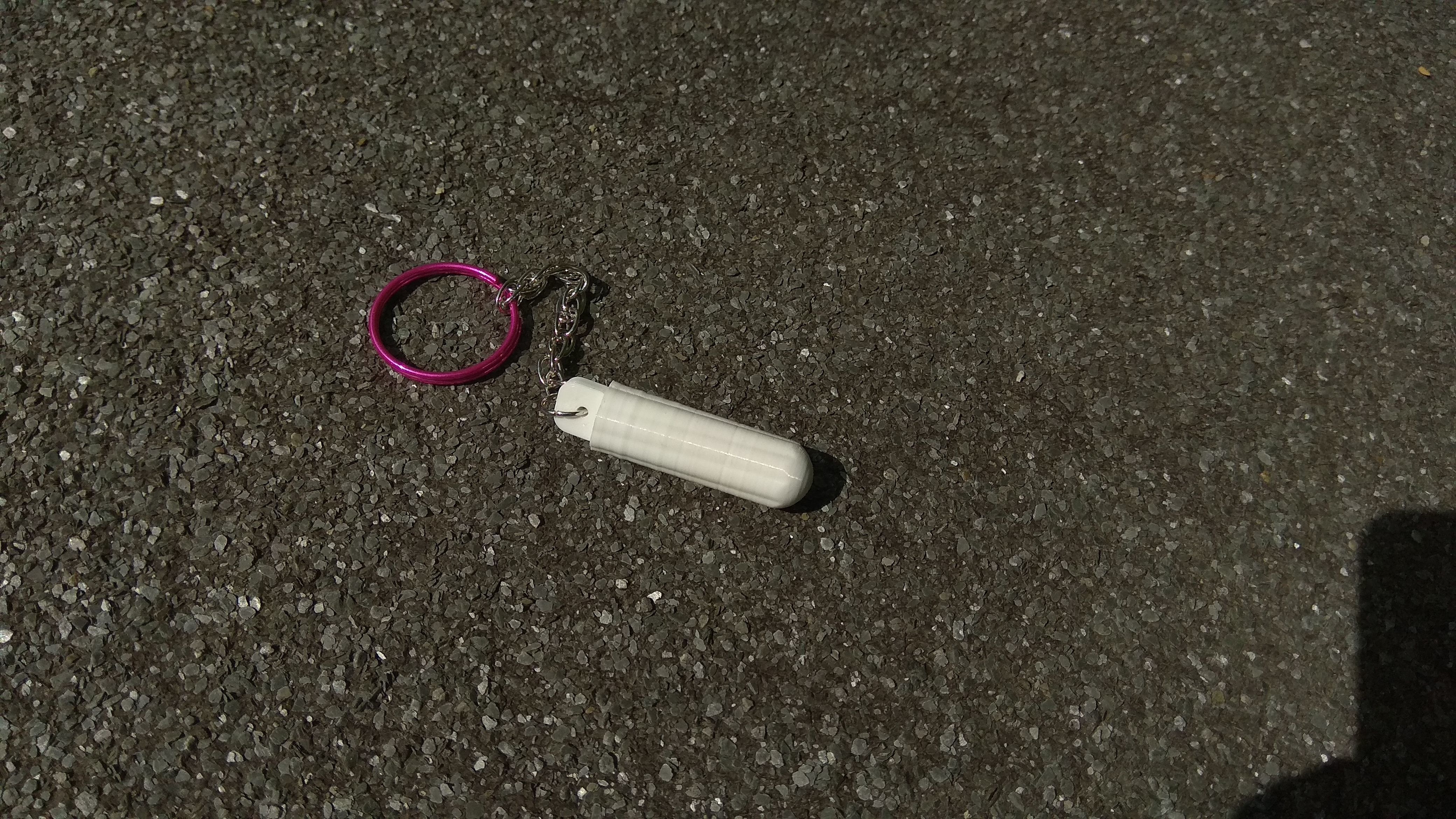 Keychain tampon model 3d print file stl files 3D model 3D printable ...