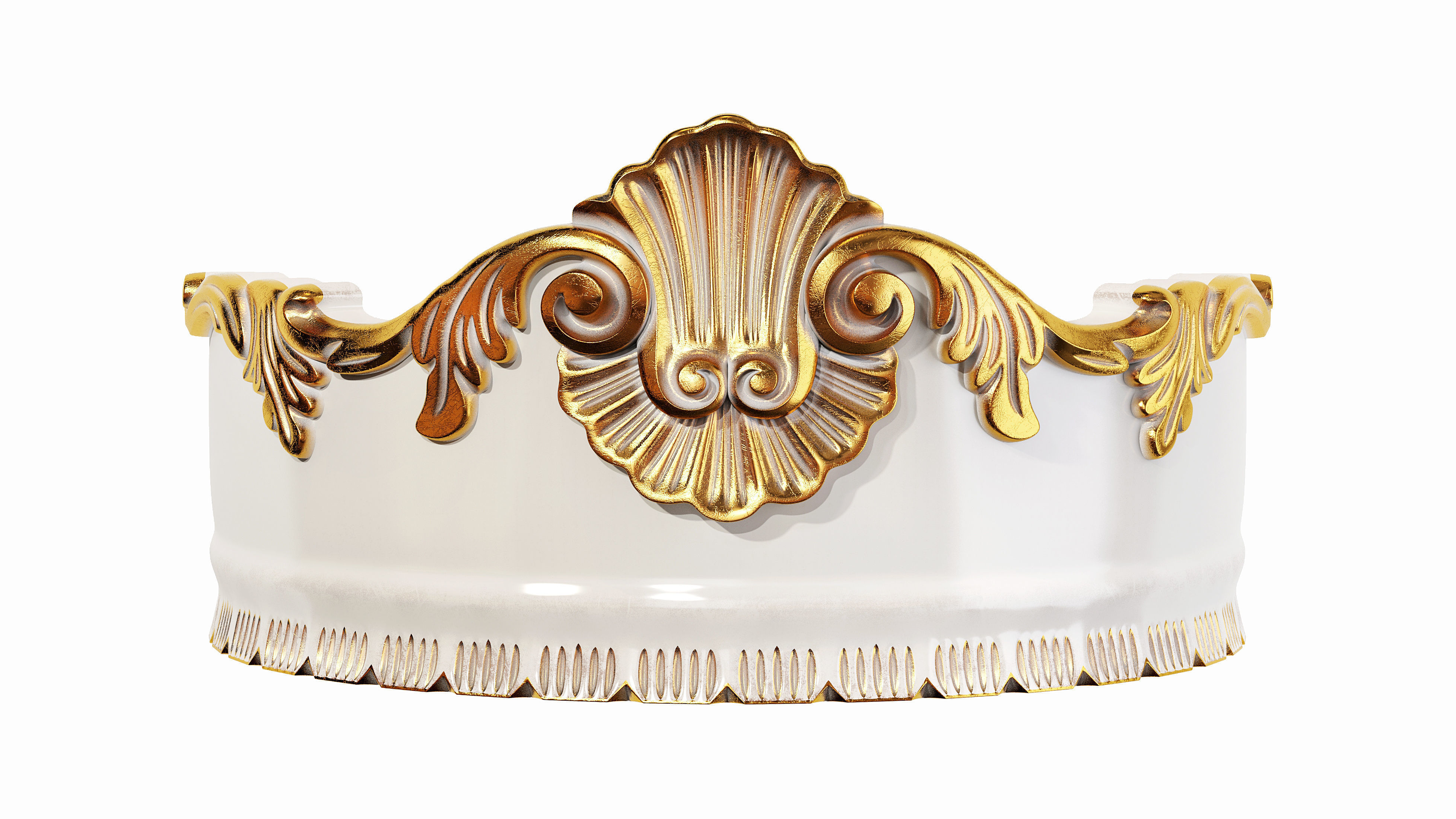 Classic crown 3D model | CGTrader