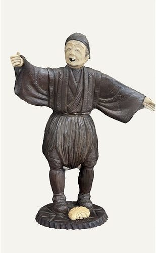 Old Chinese Statue 3D model | CGTrader