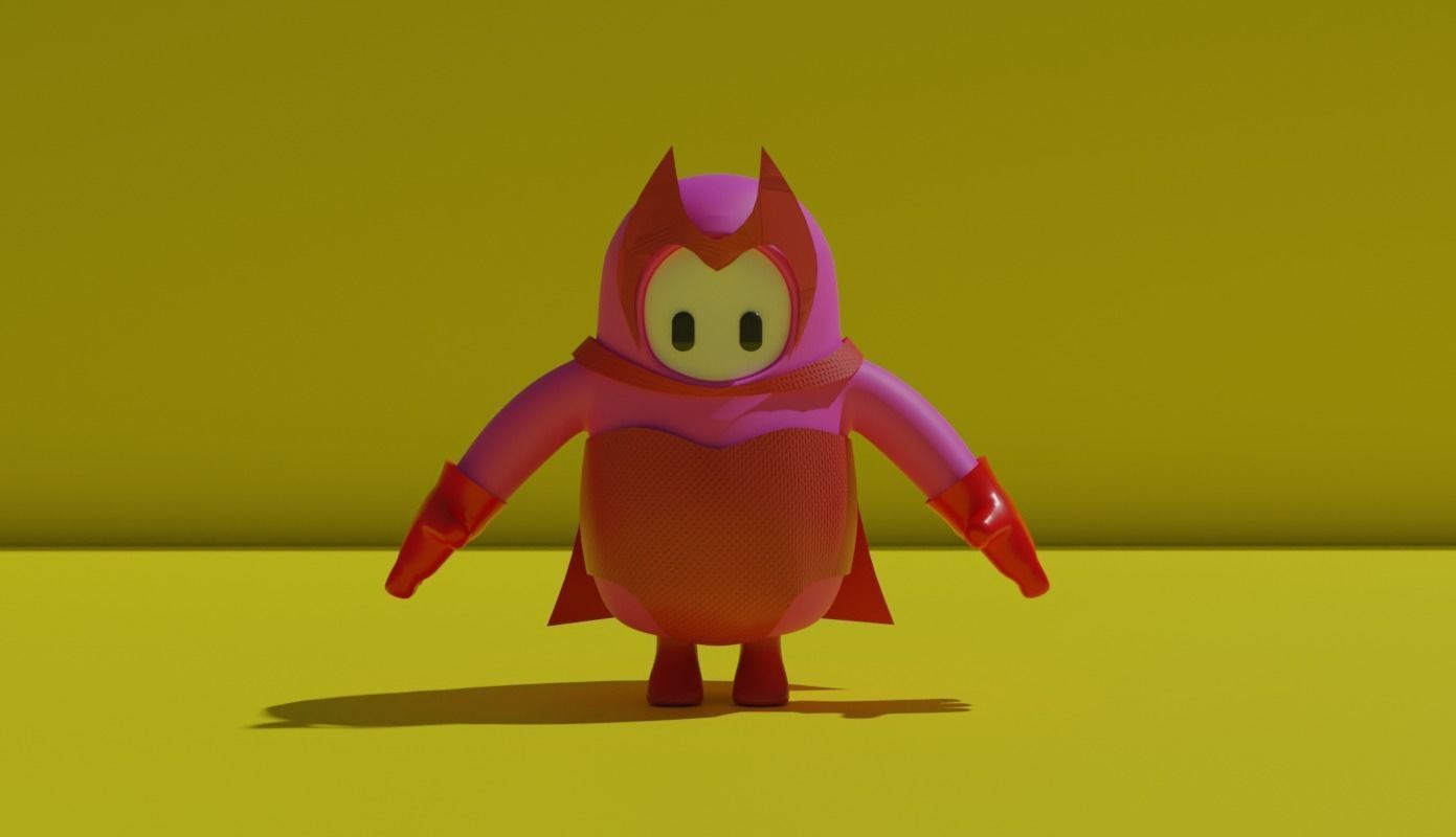 Fall Guy Wanda 3D model | CGTrader