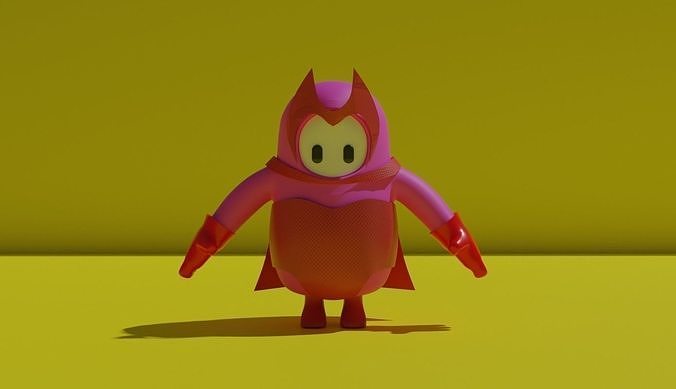 Fall Guy Wanda 3D model | CGTrader