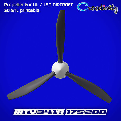 PROPELLER FOR LARGE-SCALE AIRCRAFT MODELS 3D model 3D printable | CGTrader