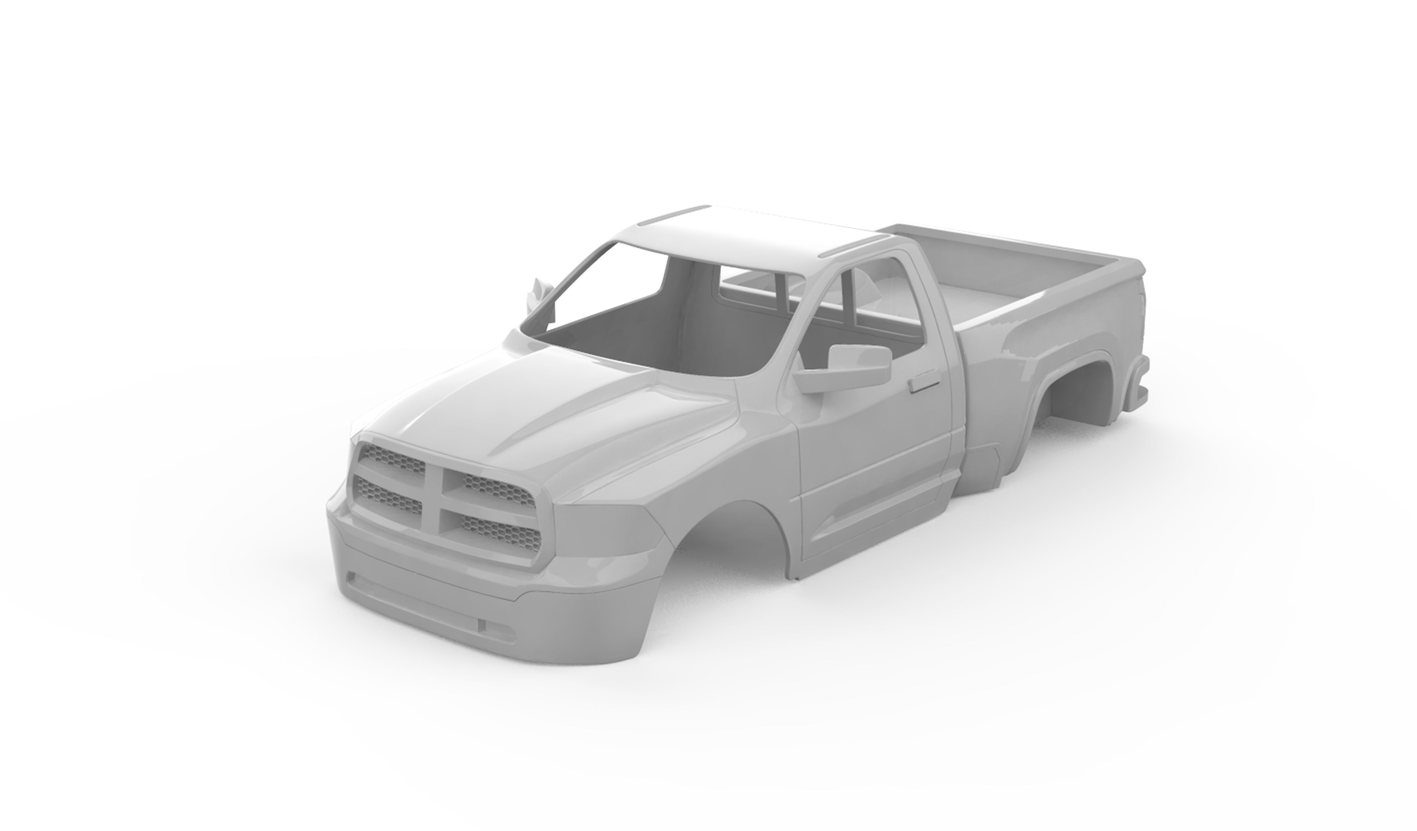 2016 Dodge Ram 1500 Classic Crew Cab 3D model 3D printable | CGTrader