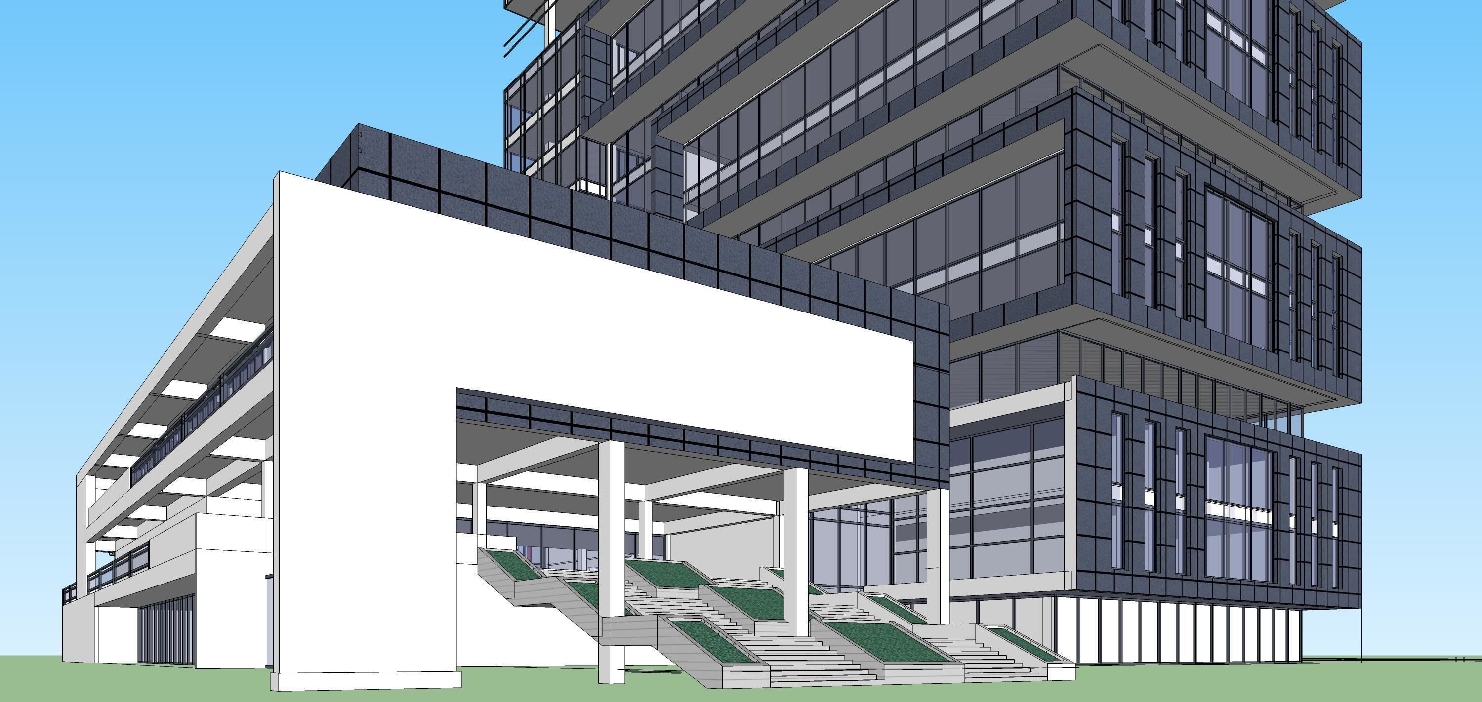 Sketchup Office building T4 3D model | CGTrader