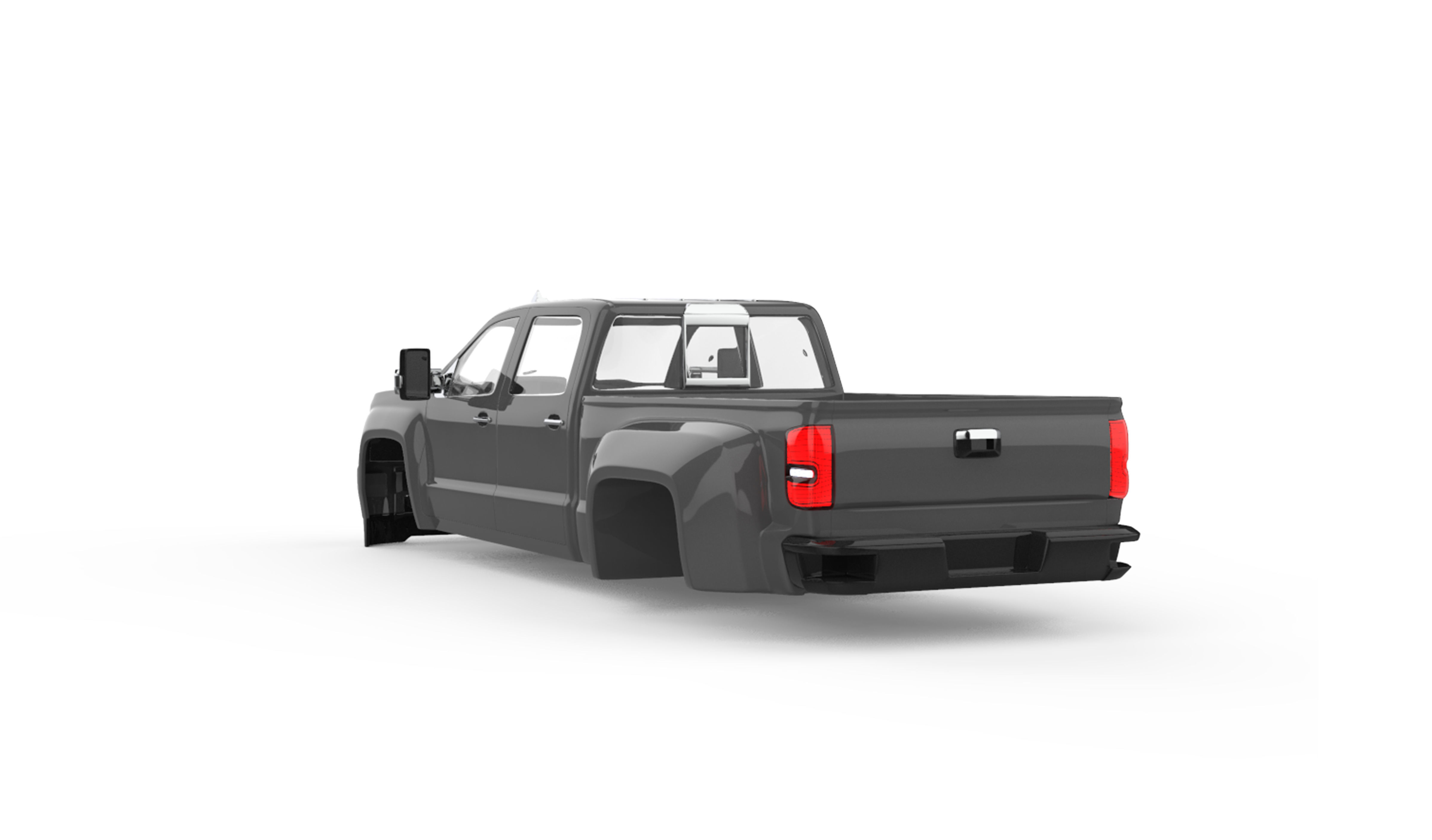 2018 Chevy Silverado 3500 3D model 3D printable | CGTrader