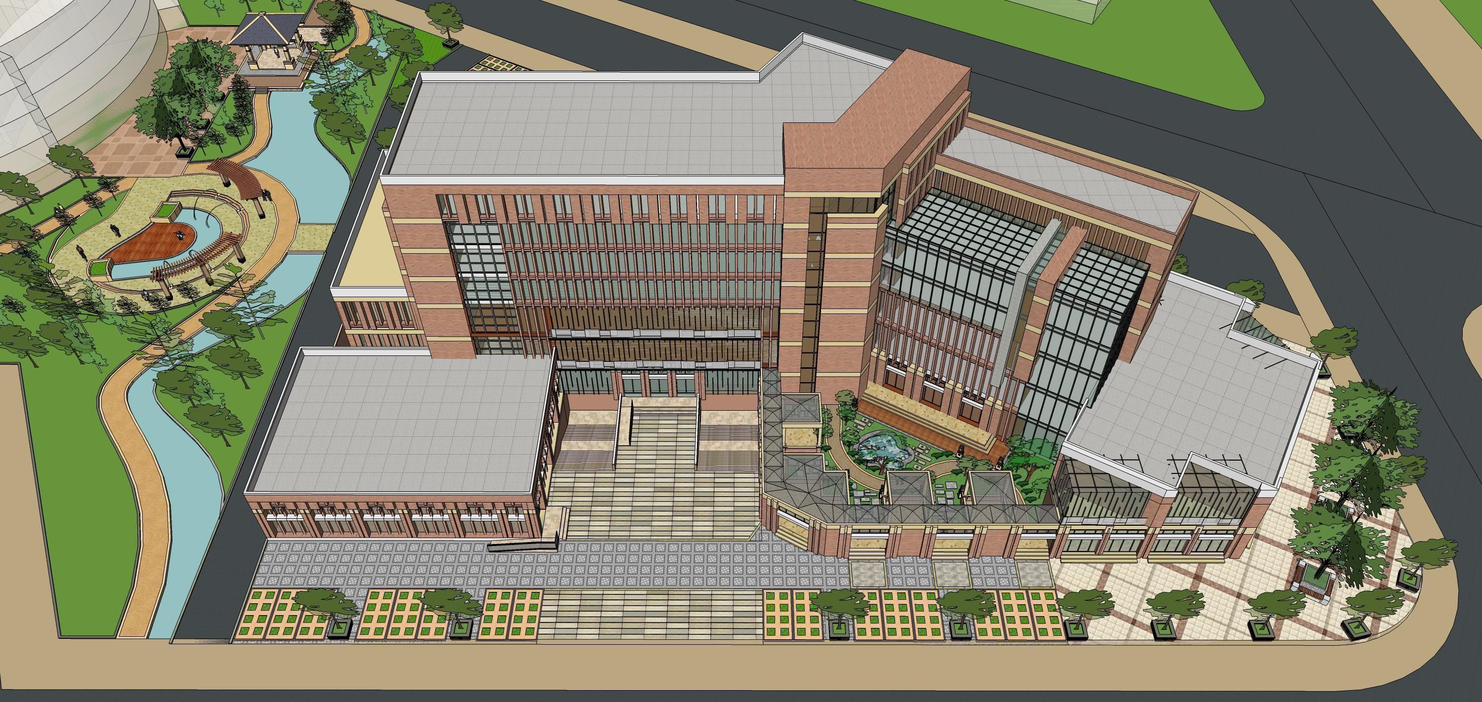 Sketchup Office building 194 3D model | CGTrader