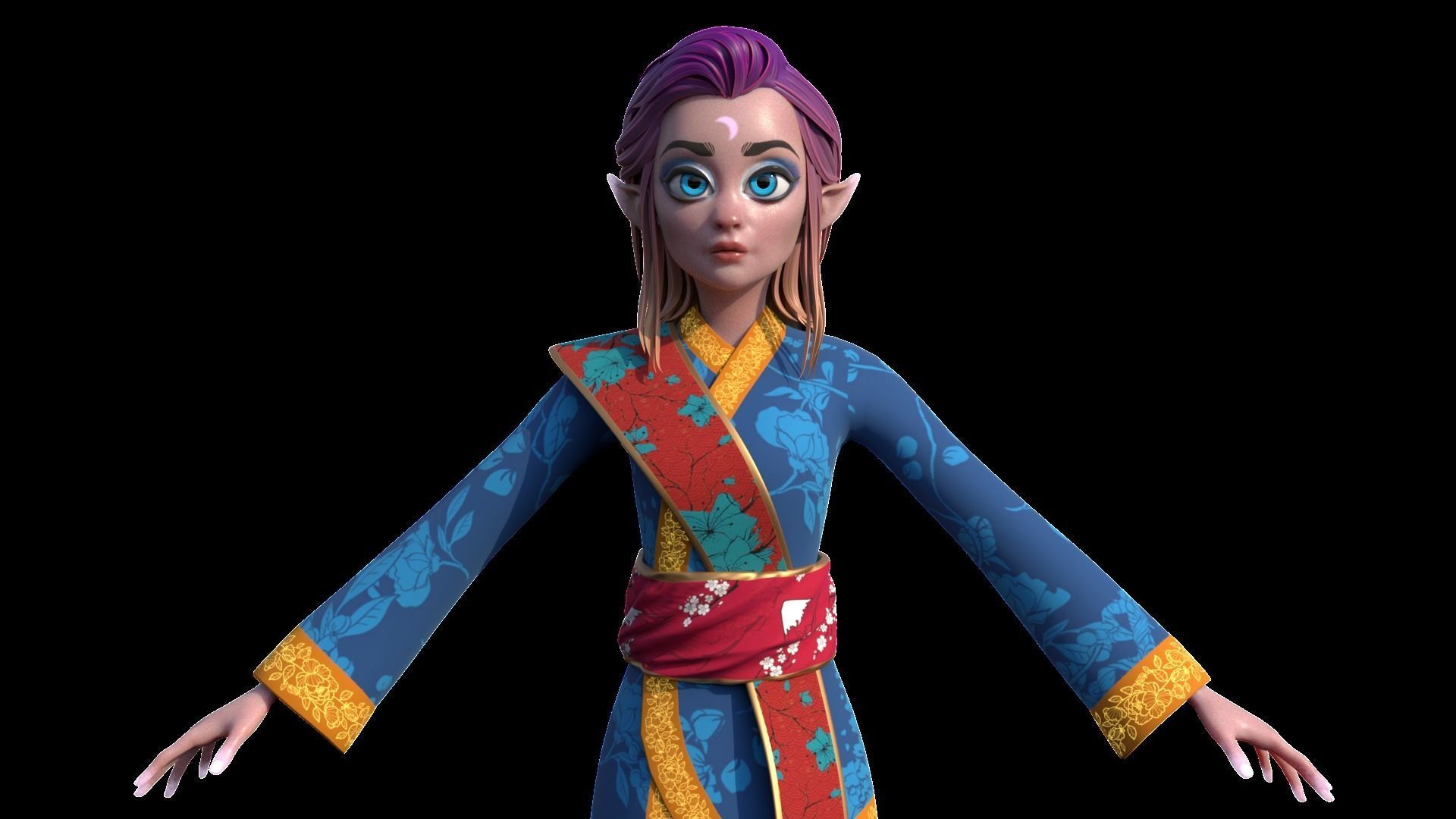 Night Elf 3D model | CGTrader