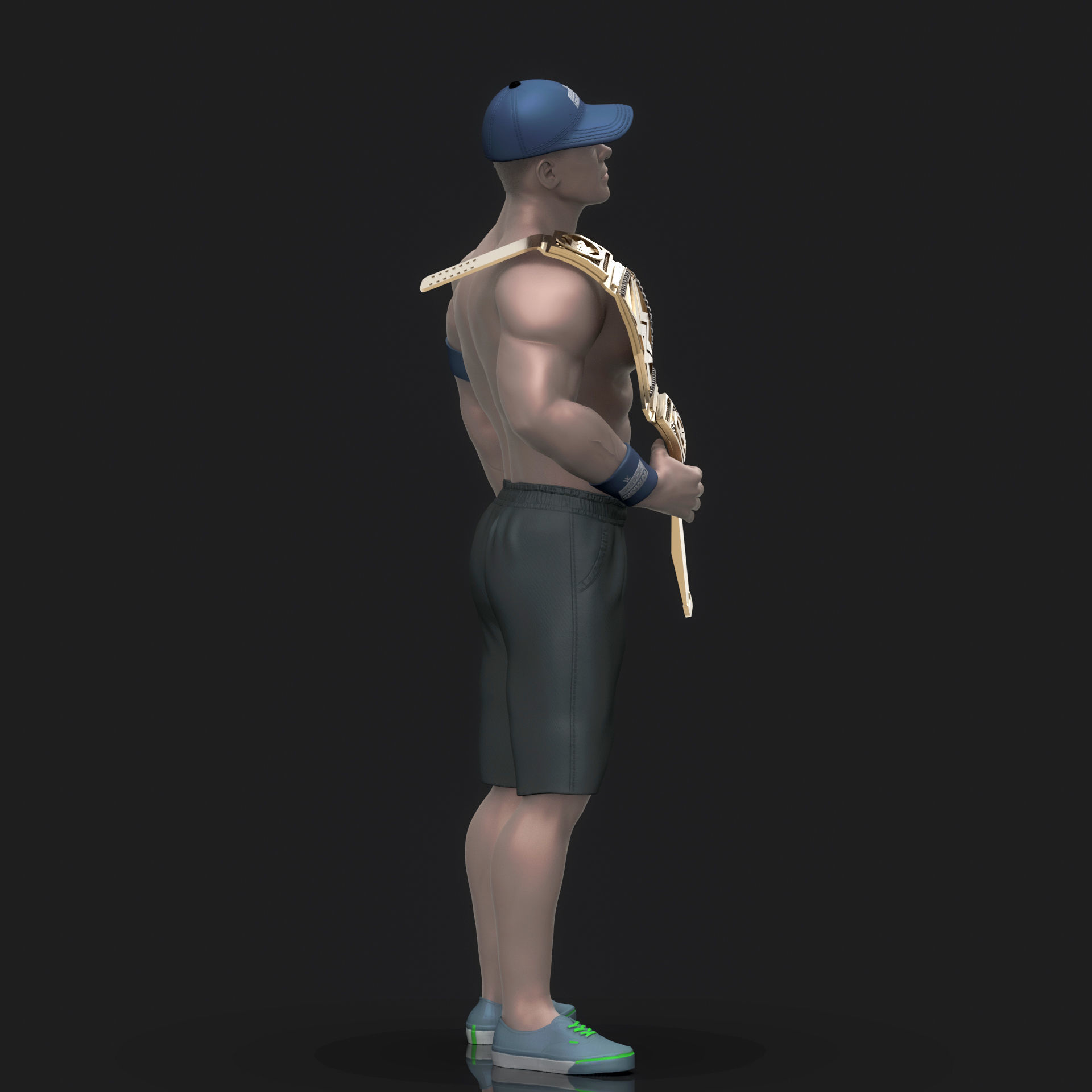 John Cena 3D Printable 3D model 3D printable | CGTrader