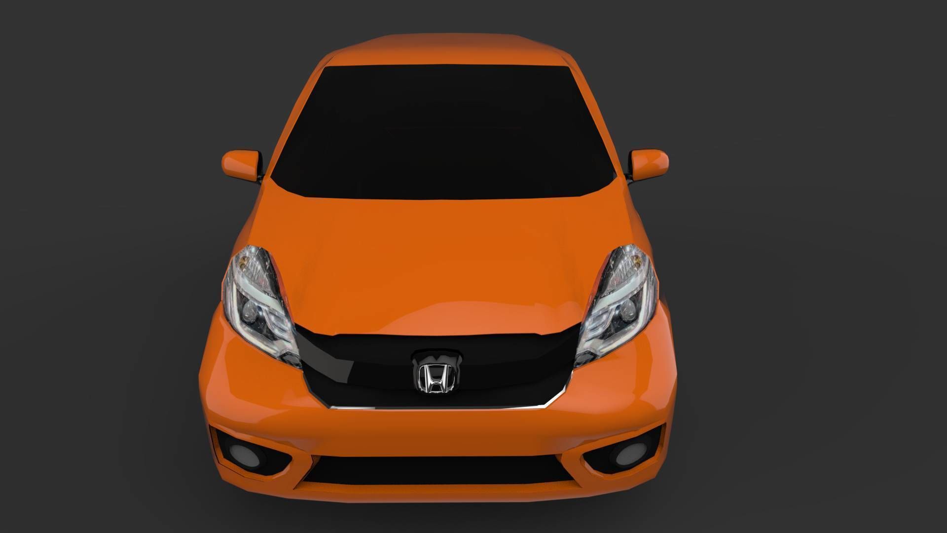3D model 2016 HONDA BRIO RS Low Poly VR / AR / low-poly | CGTrader