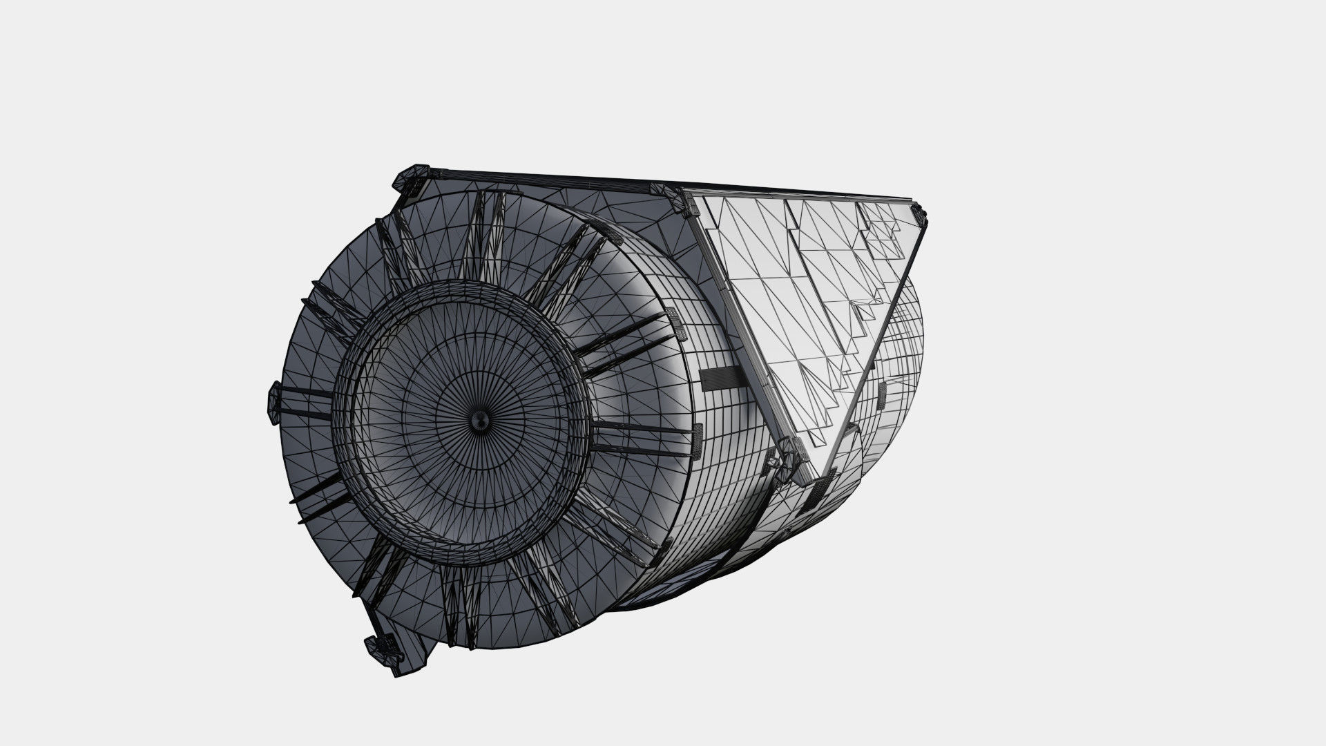 Kepler space telescope 3D model | CGTrader