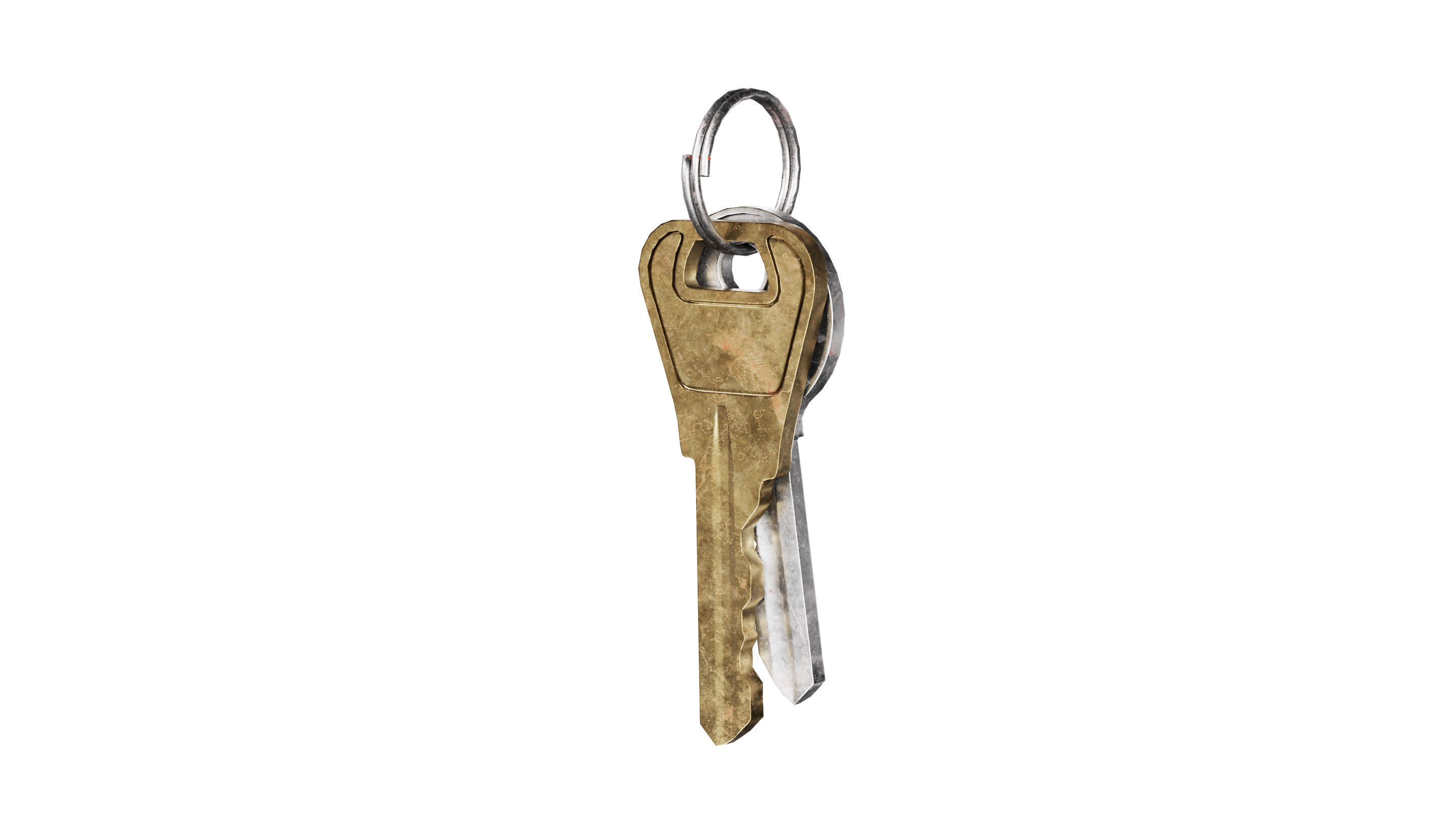 3D model Old Keys 02 VR / AR / low-poly | CGTrader