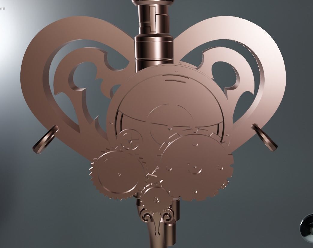 Nier Fanart Staff of 2B Mahou Shojou Magical Girl 3d print model 3D ...