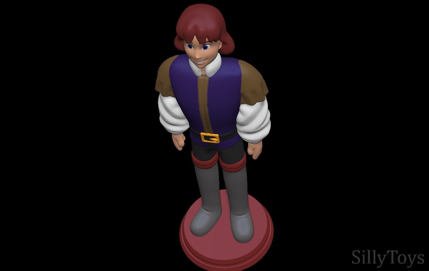 Prince Derek - The Swan Princess 3D model 3D printable | CGTrader