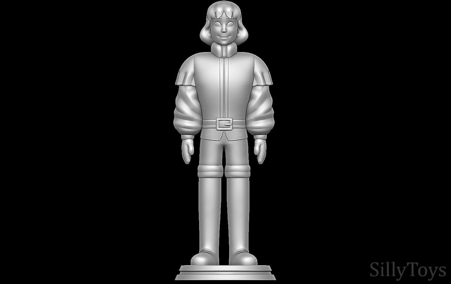 Prince Derek - The Swan Princess 3D model 3D printable | CGTrader