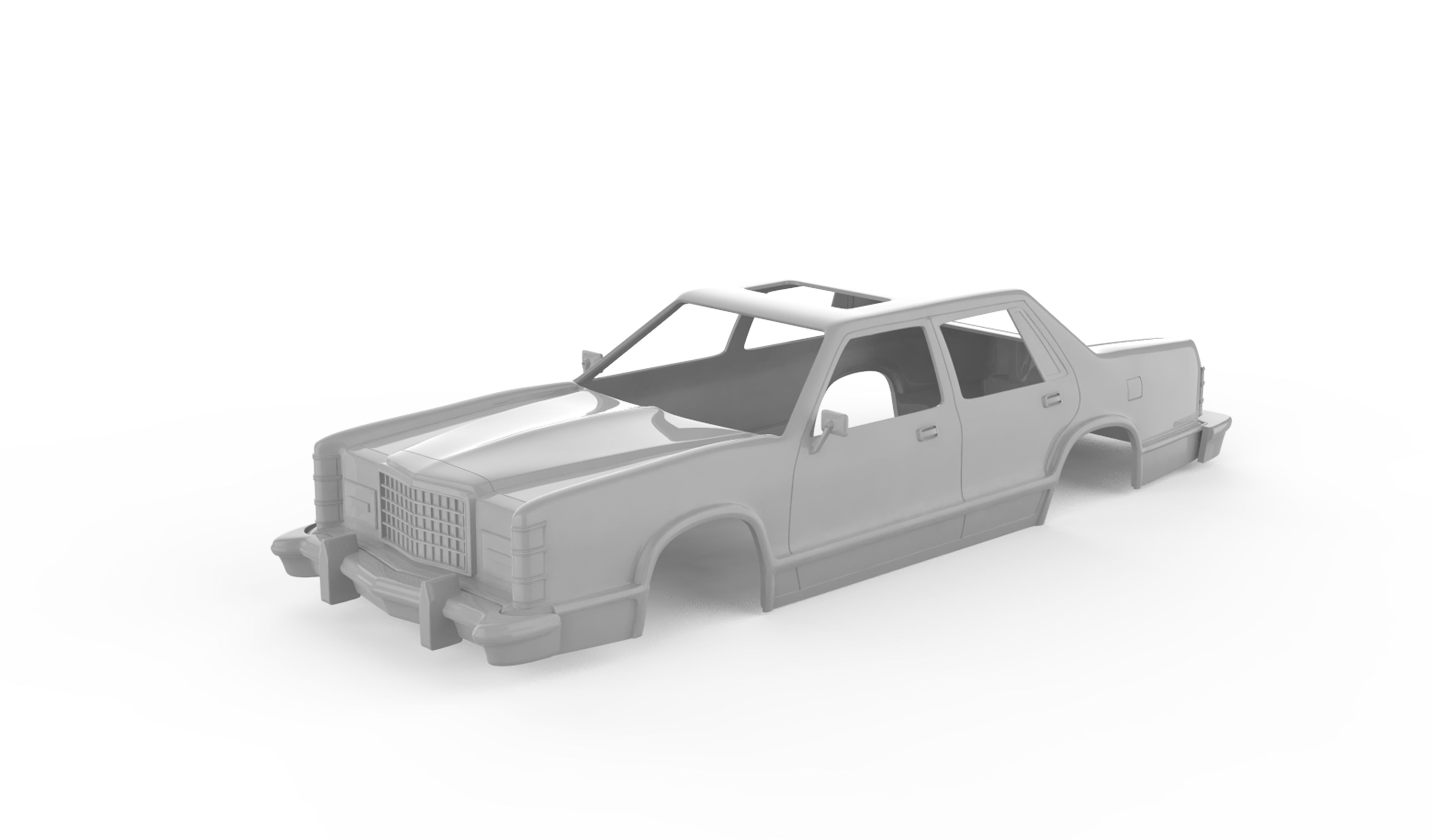 Rc body shell of 22 deffrent cars and trucks 3D model 3D printable ...