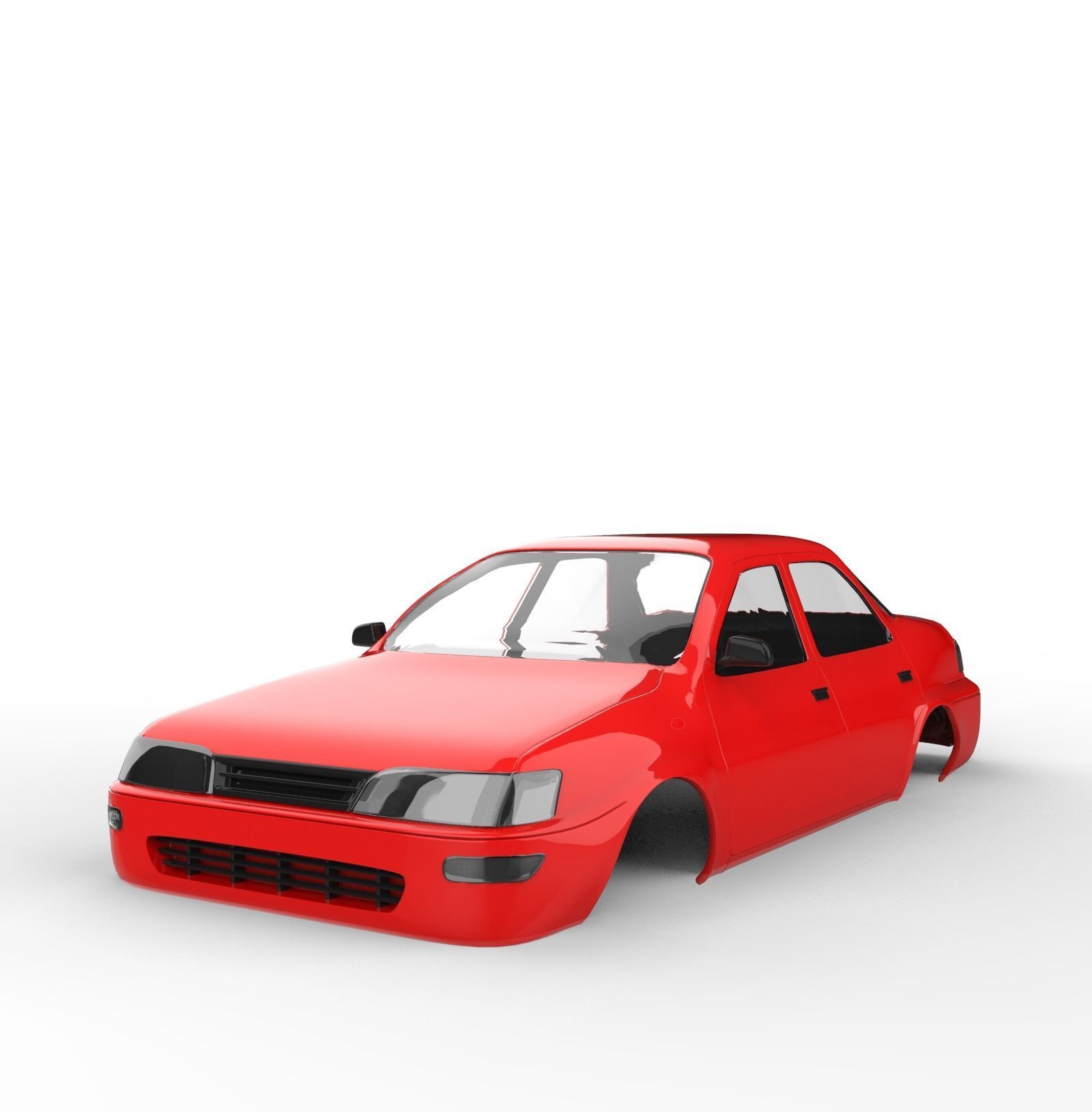 Rc body shell of 22 deffrent cars and trucks 3D model 3D printable ...