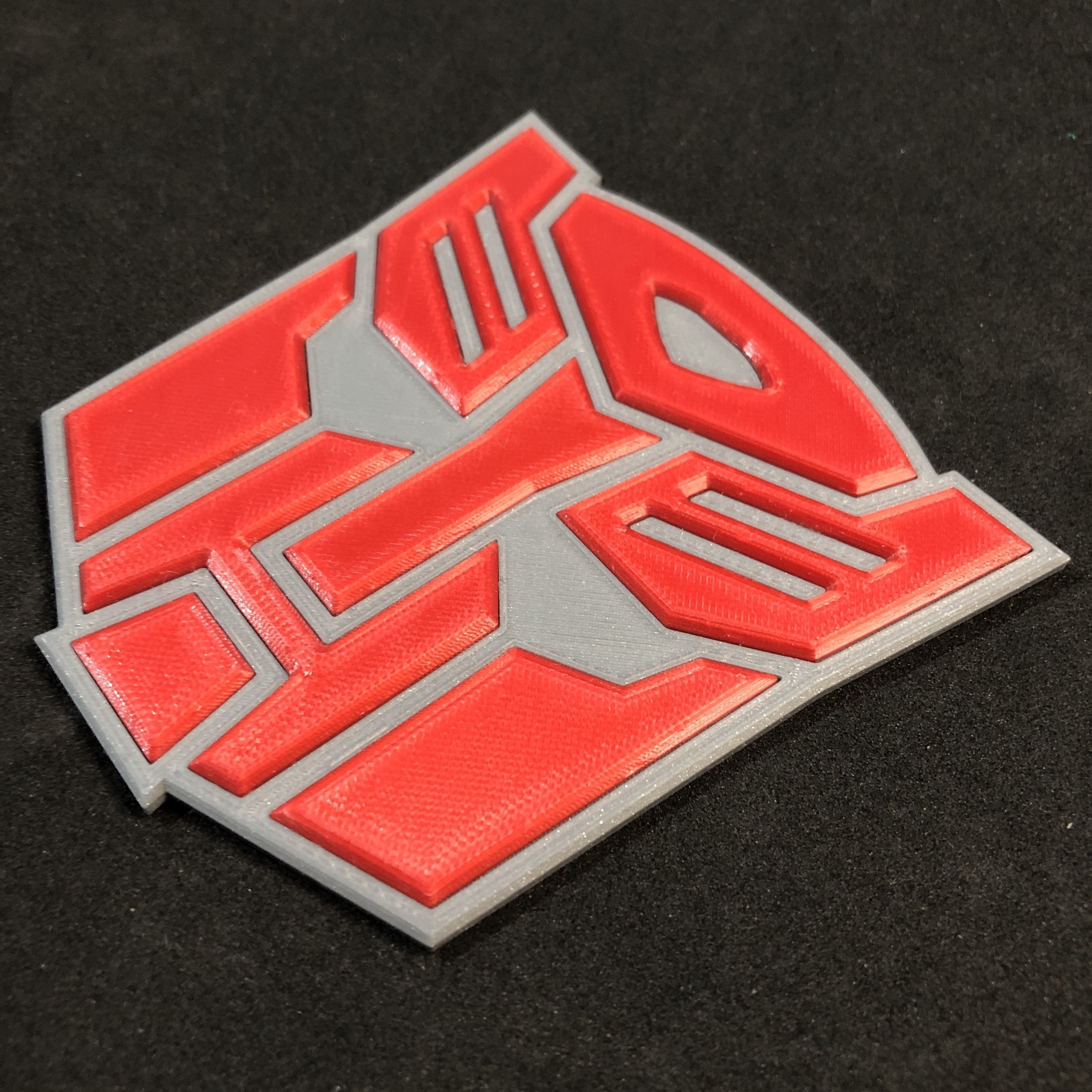 Transformers Autobot Emblem Coaster 3D model 3D printable | CGTrader