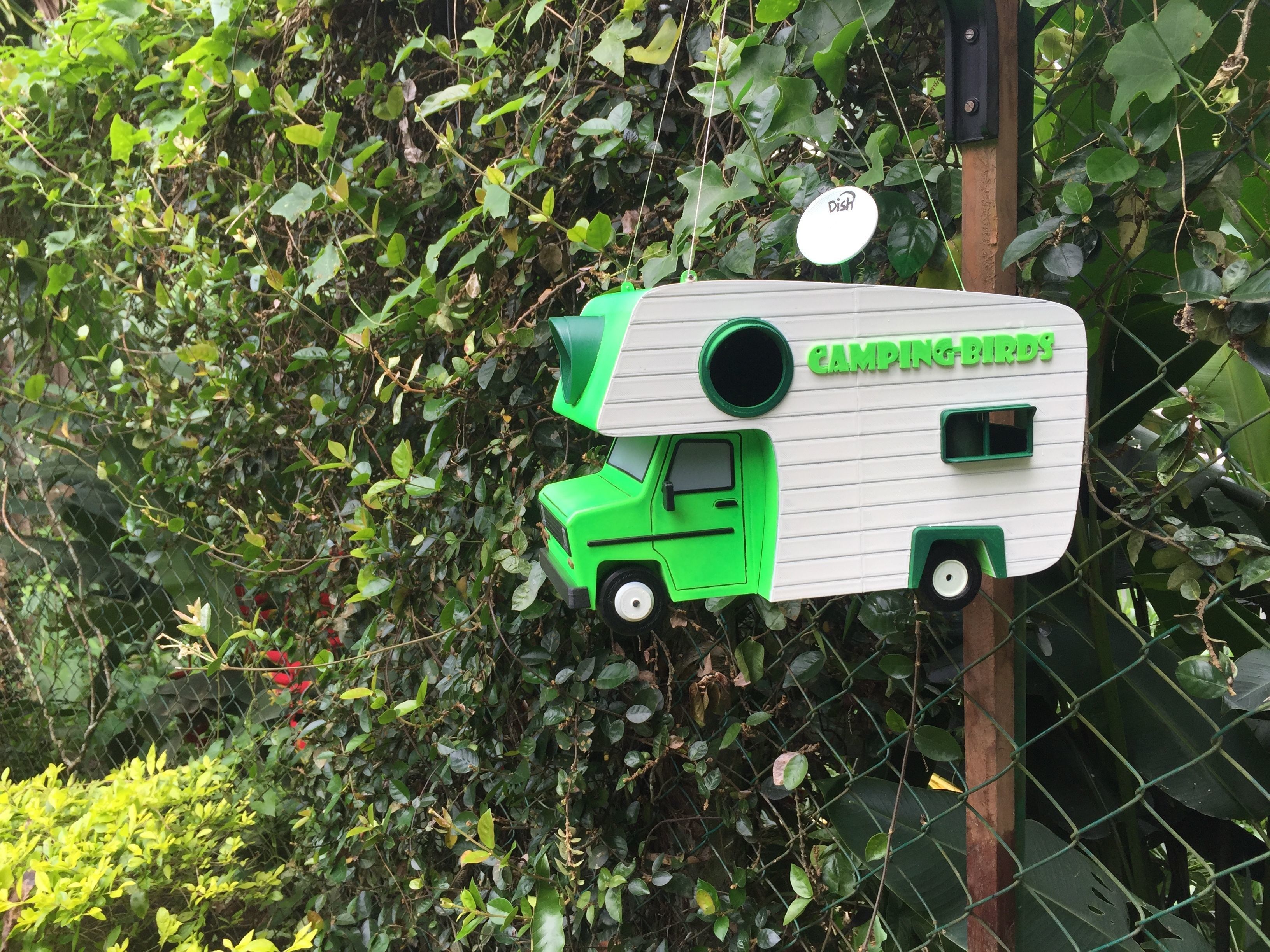 BIRD HOUSE CAMPER VAN MODEL 3D model 3D printable | CGTrader