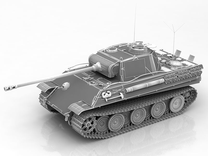 3D Panzer 2 Tank model 3D model | CGTrader