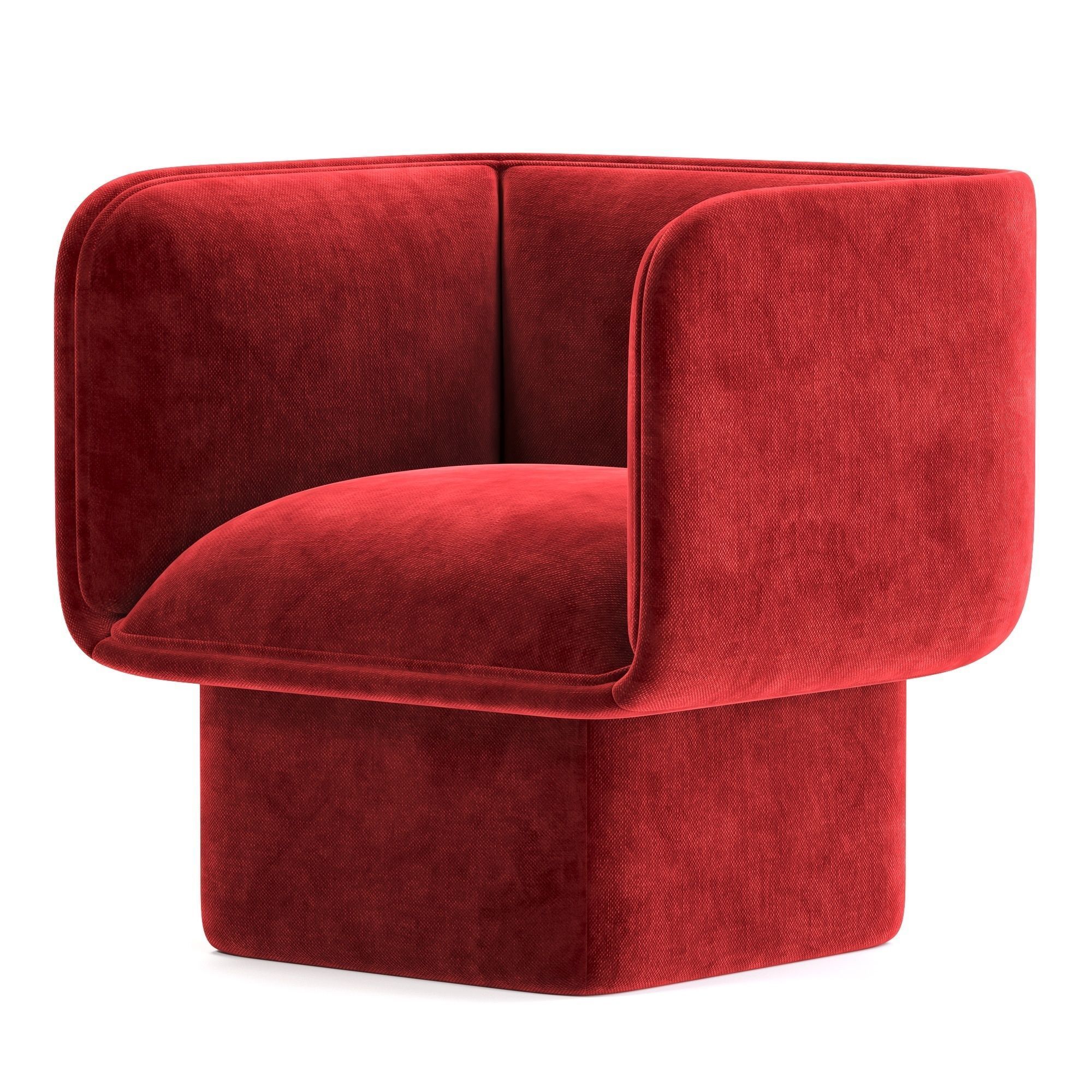 Block Armchair by Studio Mut 3D model | CGTrader