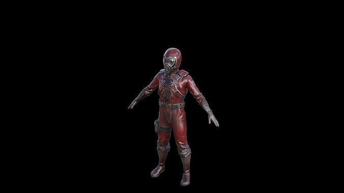 Battle Pilot 3D model | CGTrader