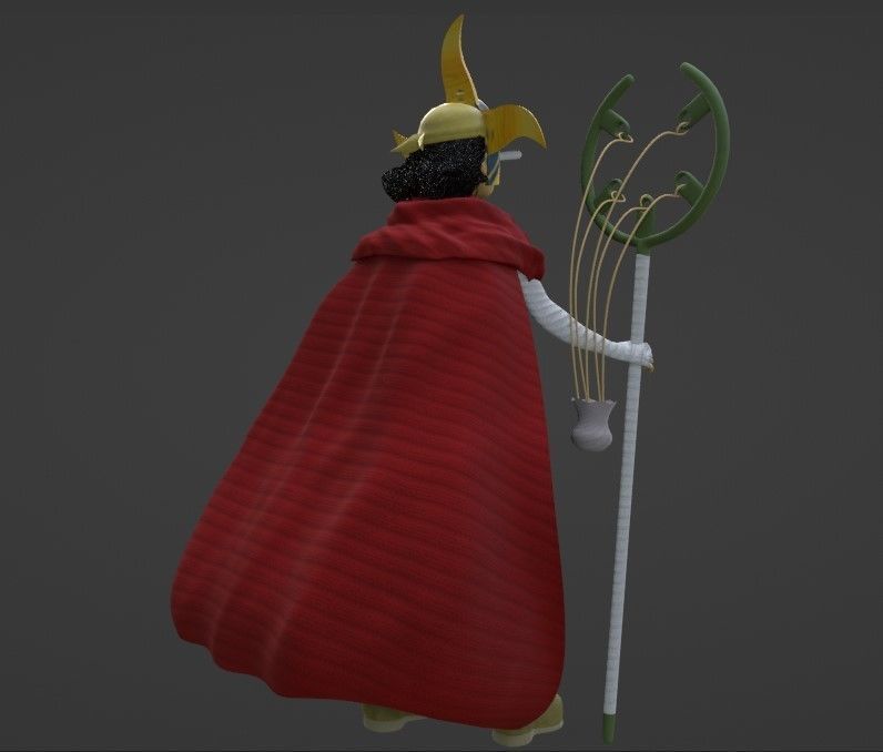 Sogeking One Piece 3D model rigged | CGTrader